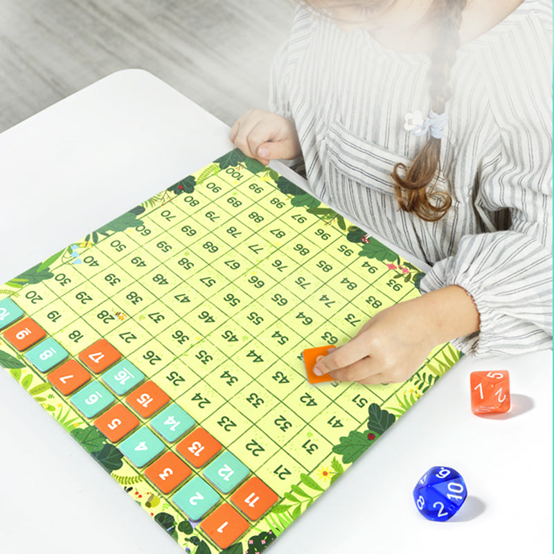 Magnetic Hundred Board | Bilingual Number Learning Game – Doo Creations